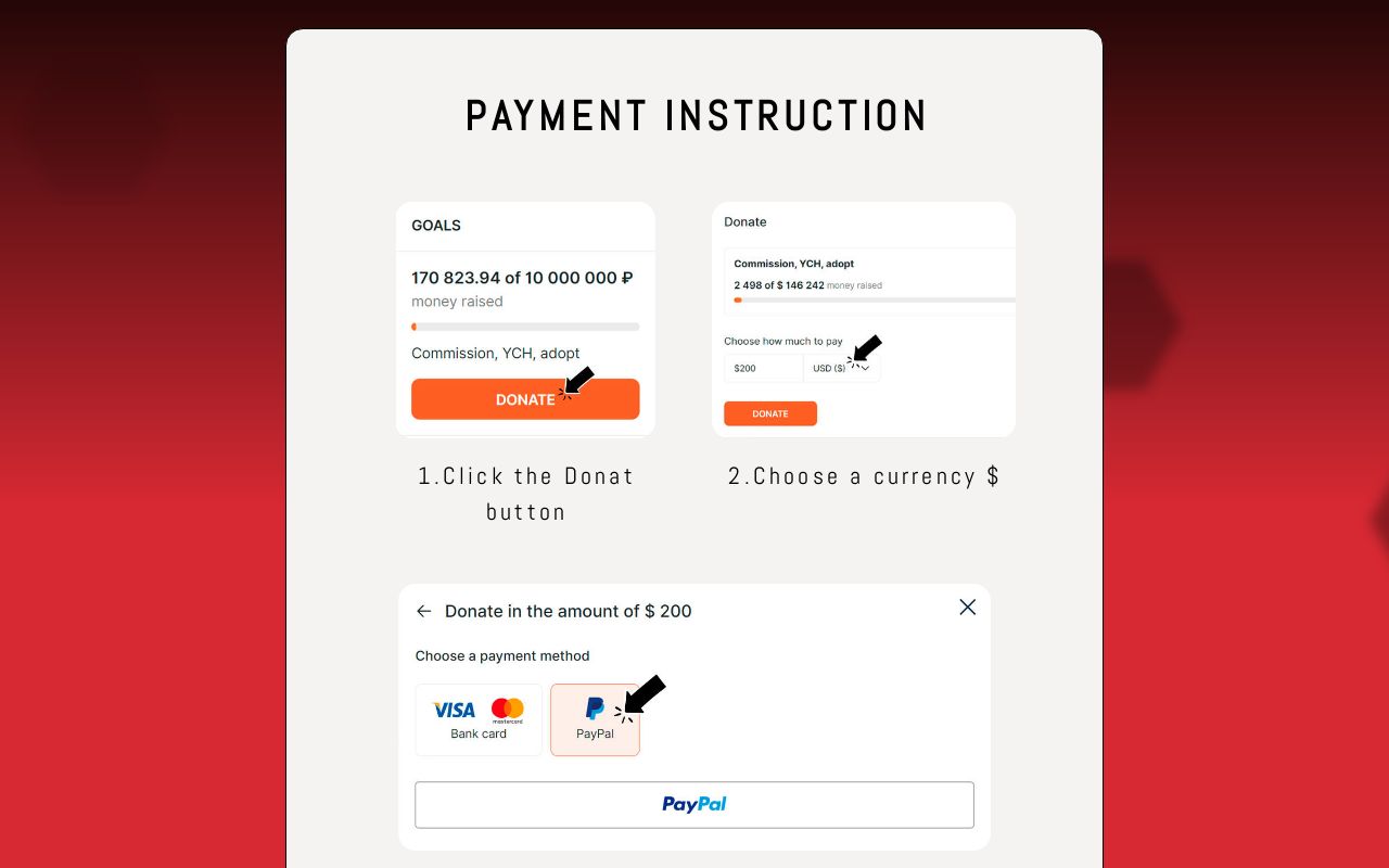 Payment instructions